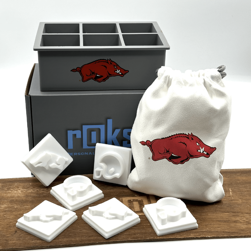 Official Razorback Gift Set – Custom Ice Tray Bundle | rOks USA