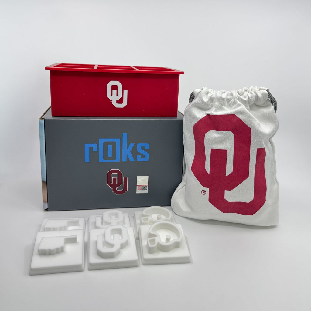 Official OU Gift Set – Custom Ice Tray Bundle | rOks USA