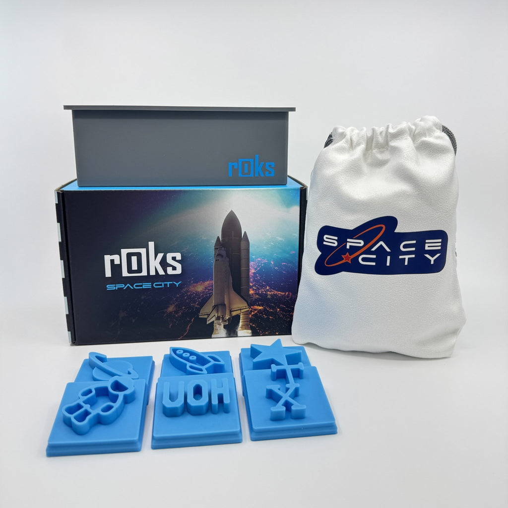rOks Space City Bundle—Houston Themed Cocktail Ice | rOks USA